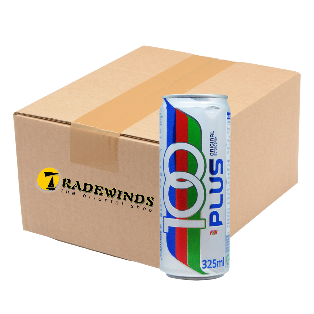 100 Plus Isotonic Drink - 24x325ml Cans - BB: 30/07/2025 — Tradewinds ...