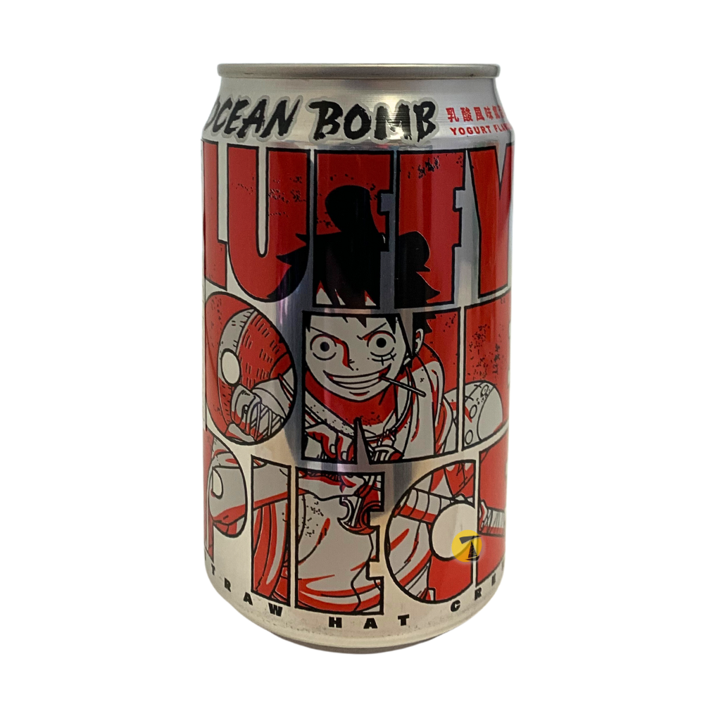 Ocean Bomb One Piece Sparkling Water - Yogurt Flavour (LUFFY) - 330ml ...