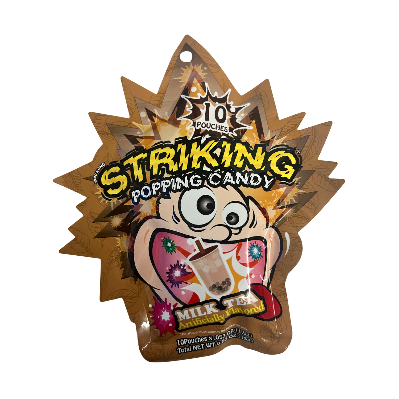 Striking Milk Tea Flavour Popping Candy - 15g — Tradewinds Oriental Shop