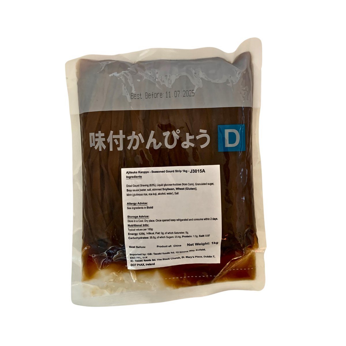 Onoguchi Ajitsuke Kanpyo - Seasoned Gourd Strip - 1kg — Tradewinds ...