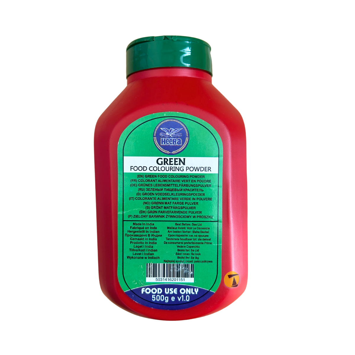 Heera Green Food Colour Powder - 500g — Tradewinds Oriental Shop