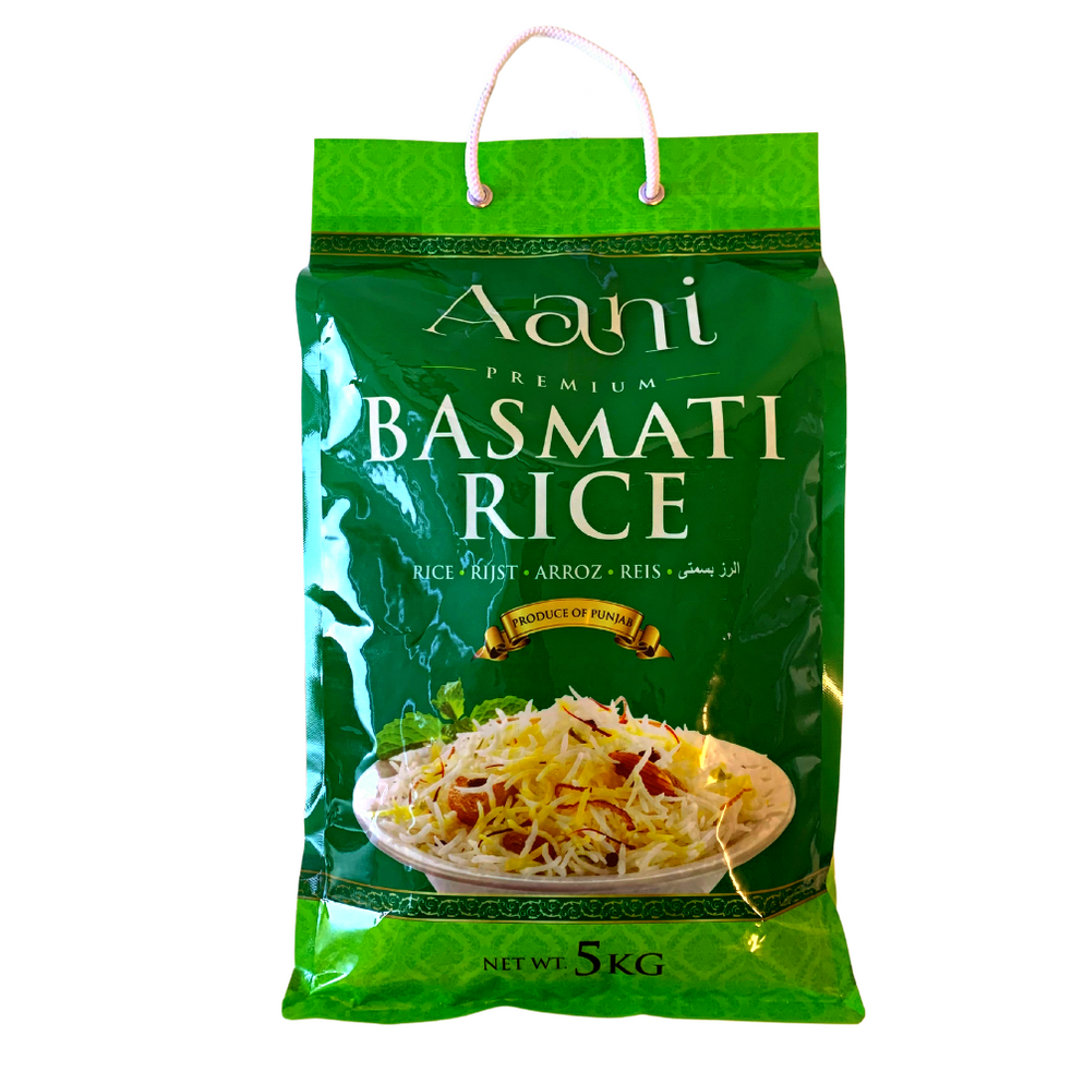 Aani Basmati Rice - 5kg — Tradewinds Oriental Shop