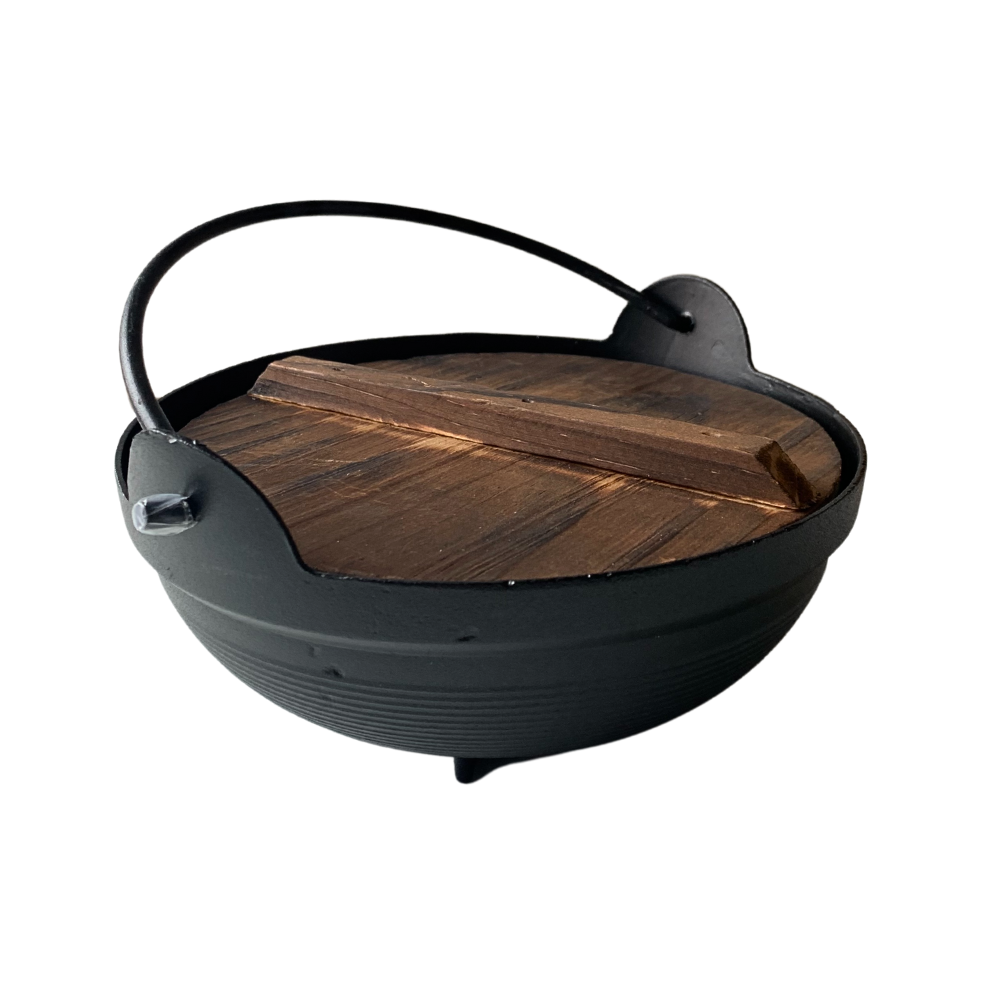 Agemono (Nabe) Pot with Lid - 20cm — Tradewinds Oriental Shop