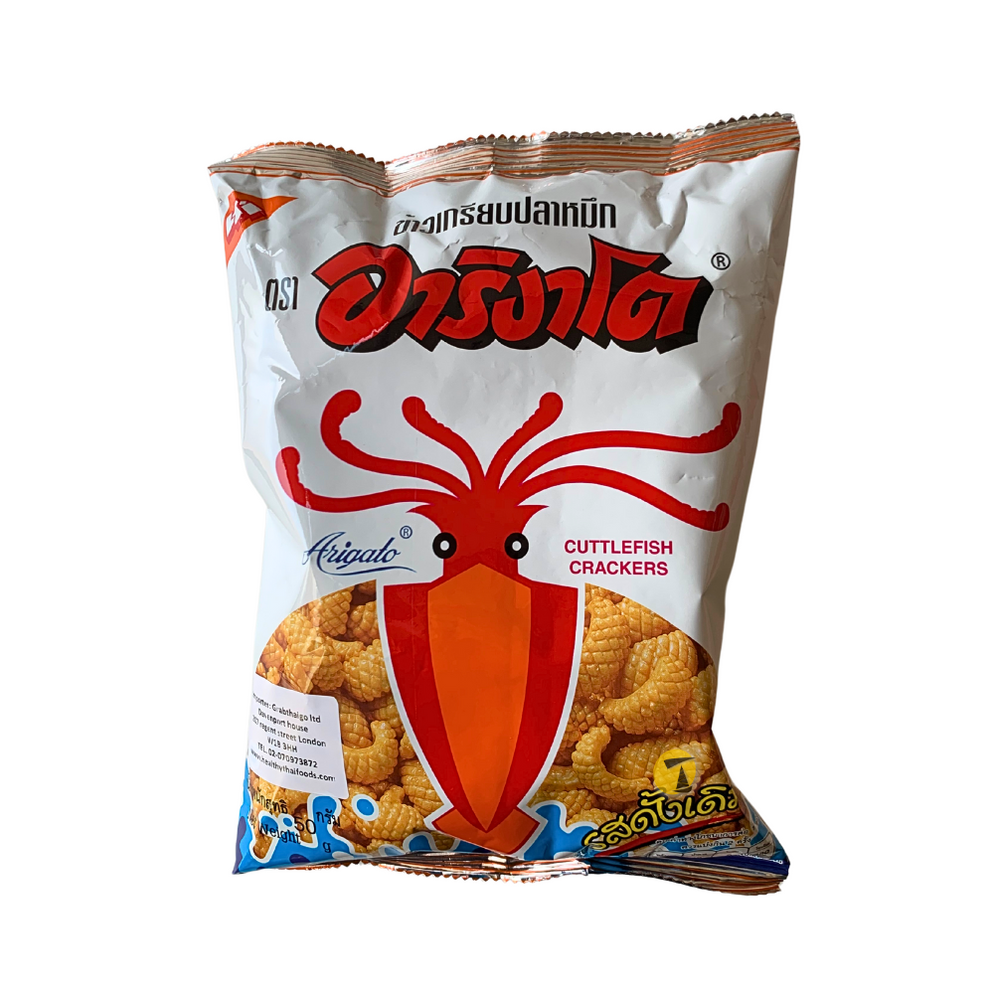 Arigato Cuttlefish Crackers - 50g — Tradewinds Oriental Shop