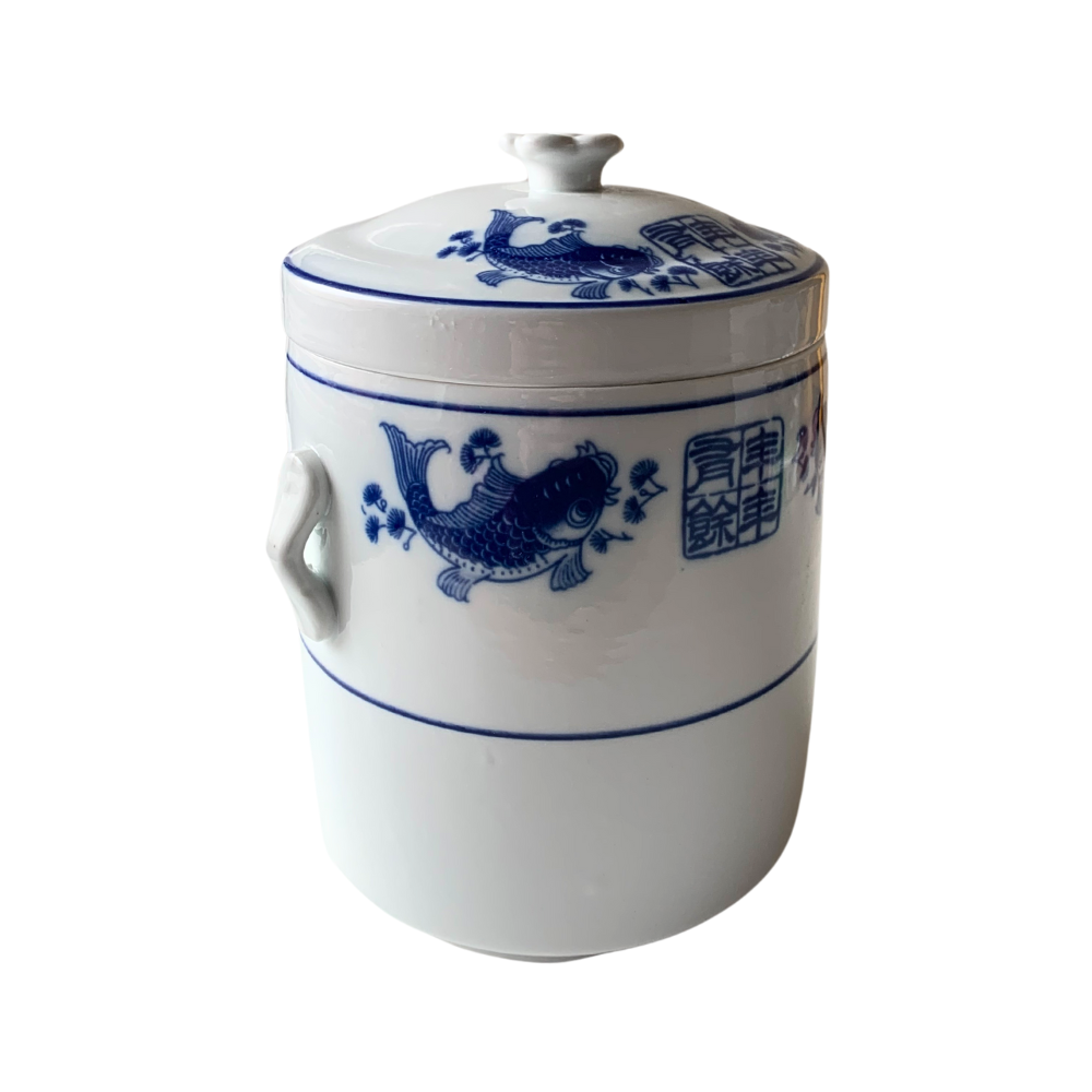 Chinese Ceramic Double Lid Boiler/Stew/Steam Pot — Tradewinds Oriental Shop