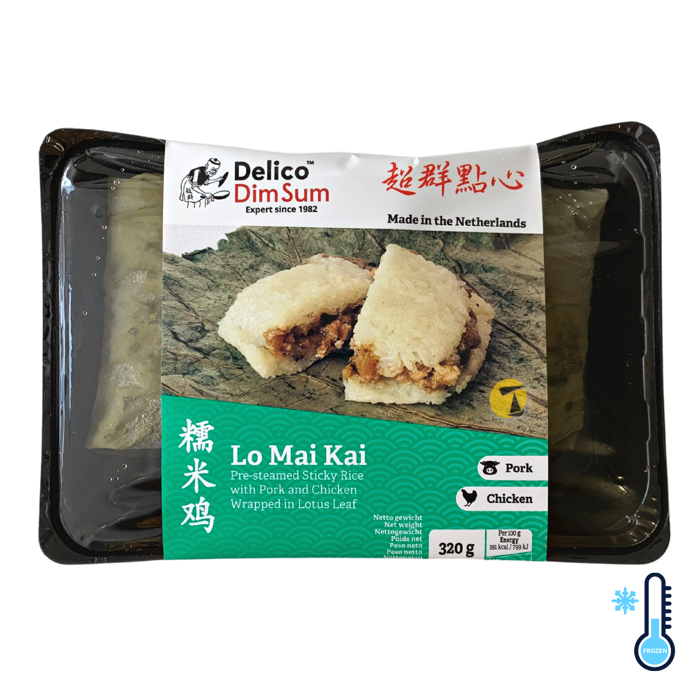 Delico Dim Sum Lo Mai Kai (Sticky Rice with Pork & Chicken) - 320g [FR ...