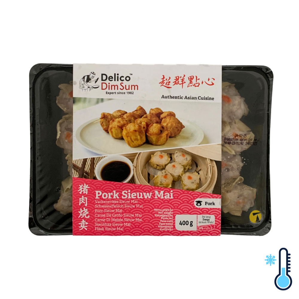Delico Dim Sum Pork Sieuw Mai (20 pcs) - 400g [FROZEN] — Tradewinds Oriental Shop