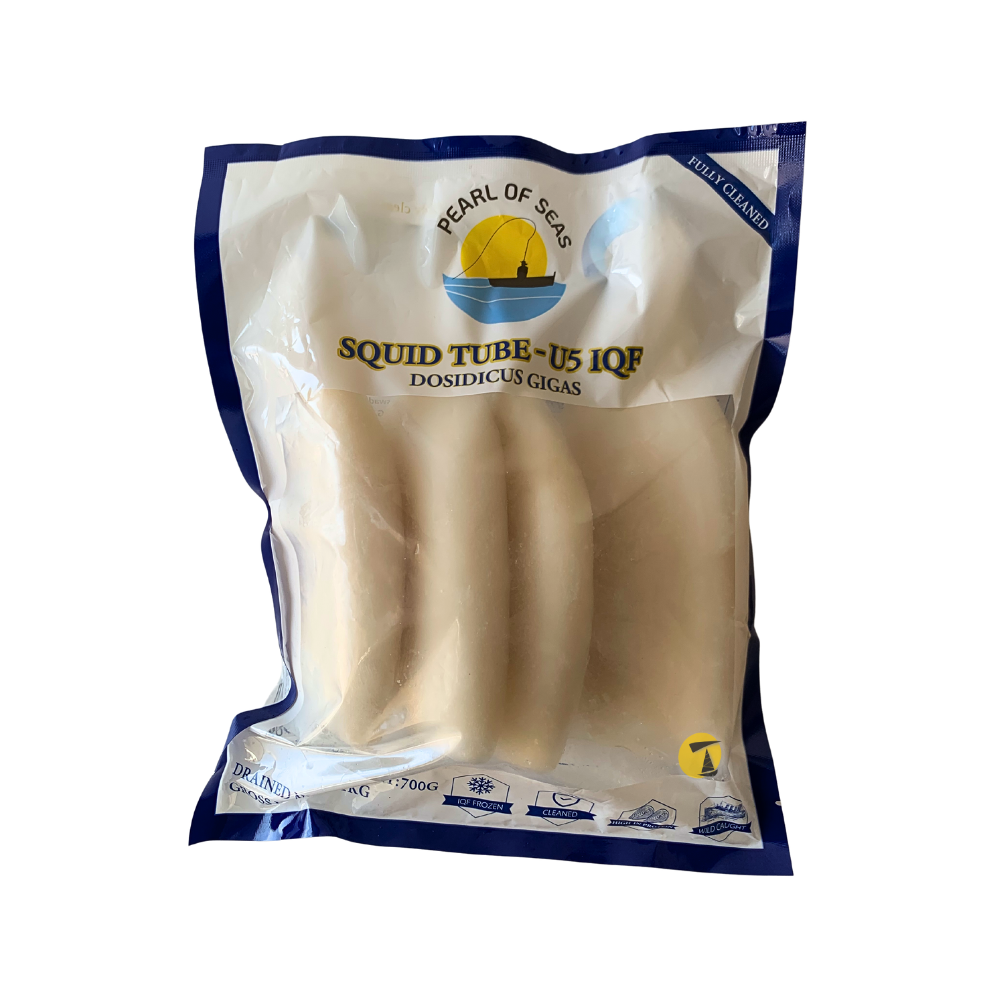 Pearl of Seas Squid Tube U5 - 1kg [FROZEN] — Tradewinds Oriental Shop