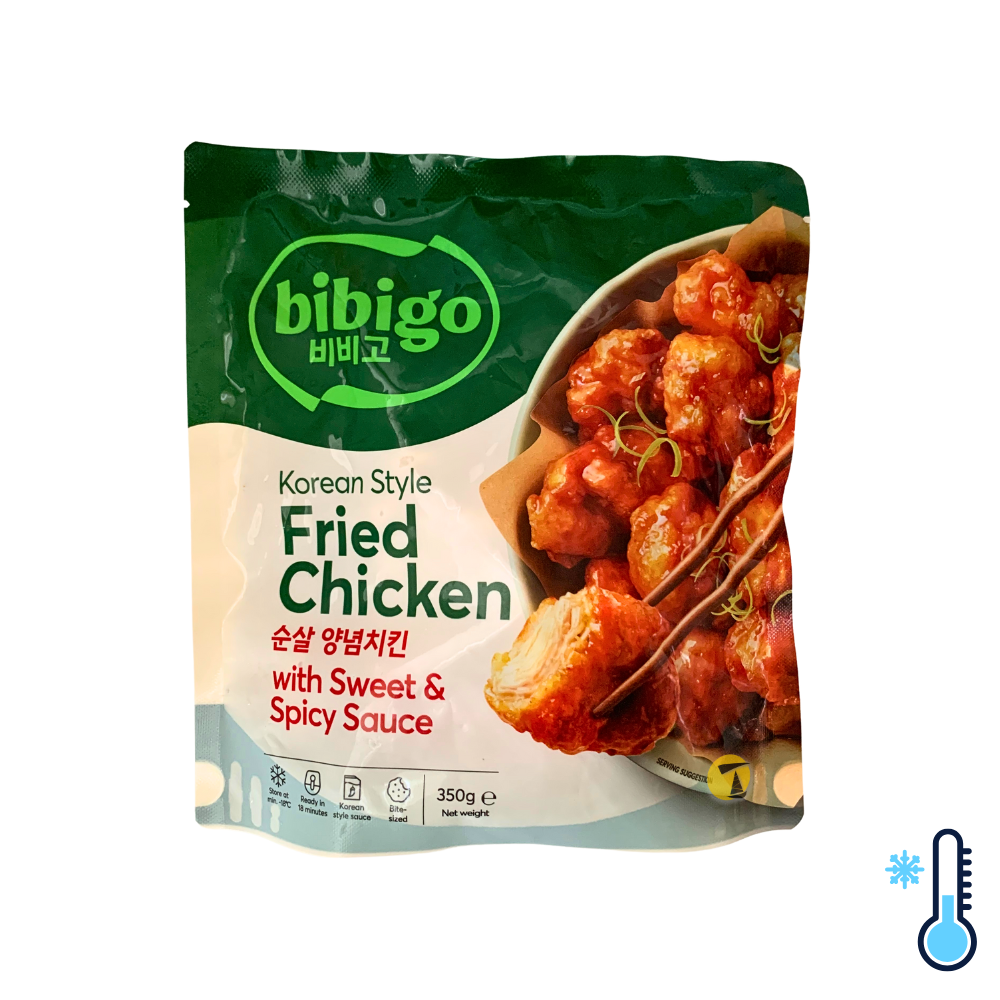 Bibigo Korean Style Fried Chicken with Sweet & Spicy Sauce - 350g [FRO ...