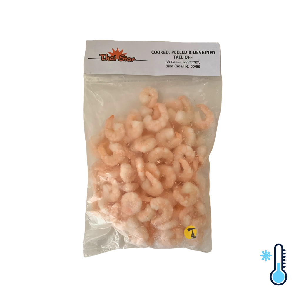 Thai Star Prawns Vannamei (Cooked, Peeled & Deveined, T/Off)(60/90 ...