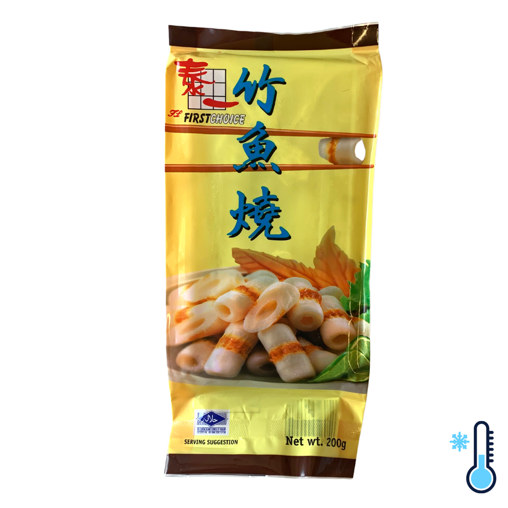 First Choice Imitation Squid Rolls (Chikuwa) - 200g [FROZEN ...