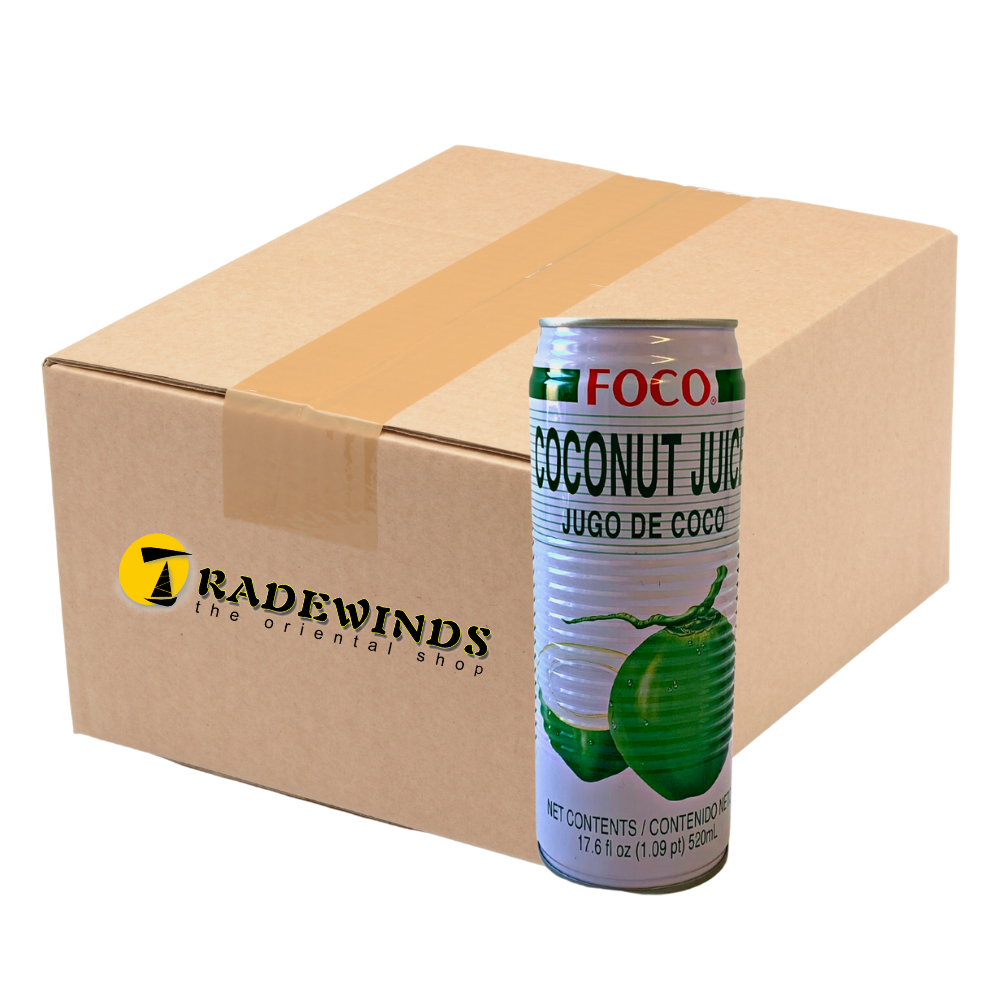 Foco Coconut Juice - 12x520ml — Tradewinds Oriental Shop