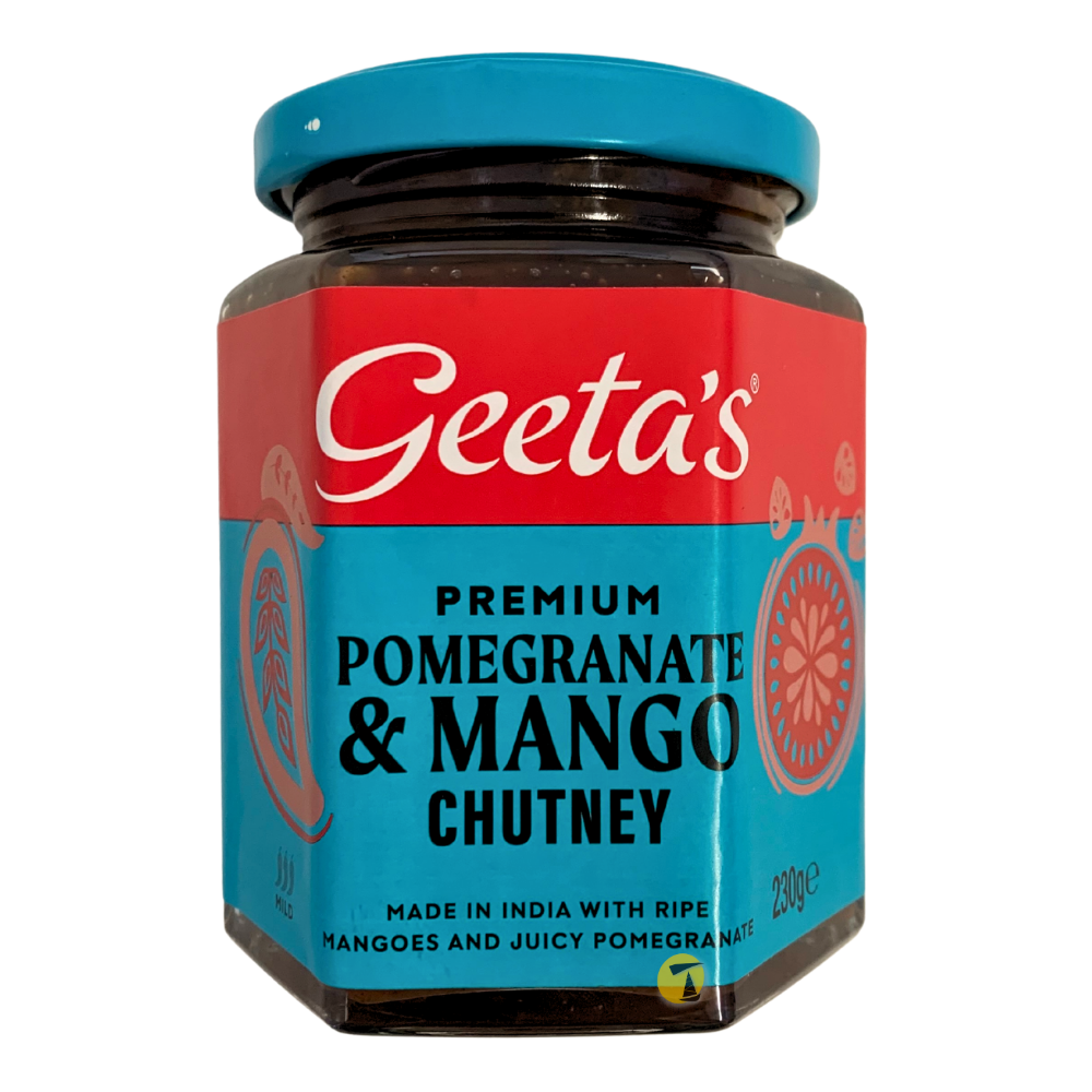 Geeta's Premium Pomegranate & Mango Chutney - 230g — Tradewinds ...