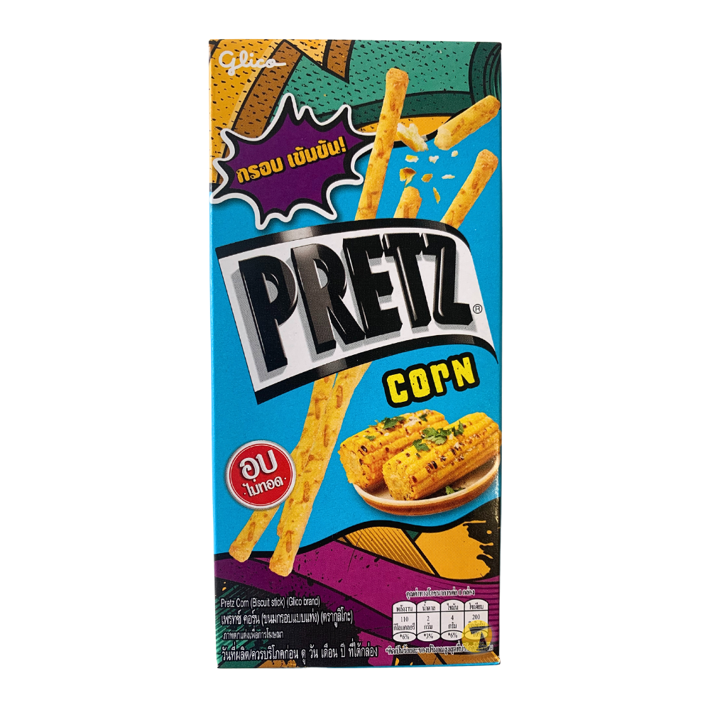 Glico Pretz Biscuit Corn Flavour - 24g — Tradewinds Oriental Shop