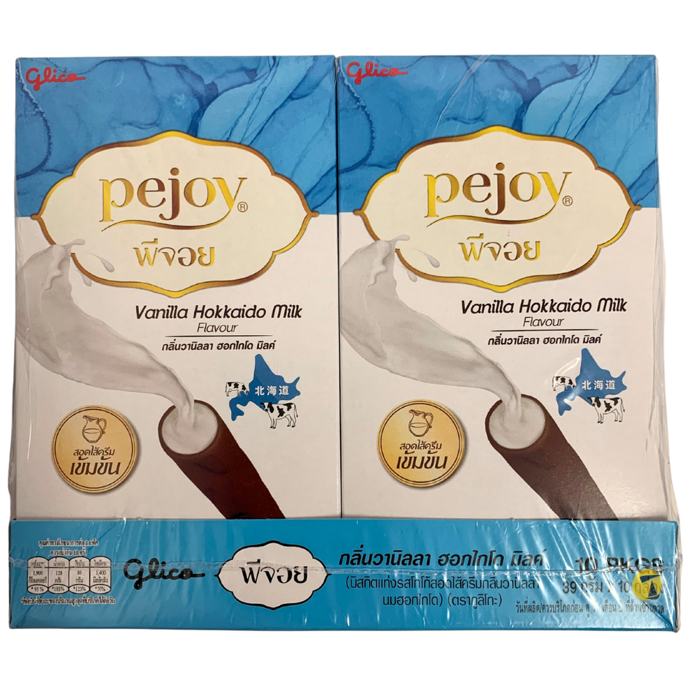 Glico Pejoy Sticks Vanilla Hokkaido Milk Flavour - 10x39g — Tradewinds ...