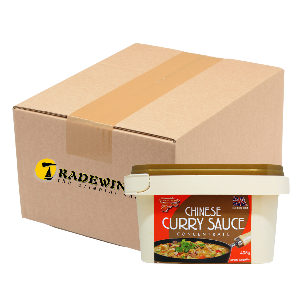 Goldfish Original Chinese Curry Sauce - 12 Tubs — Tradewinds Oriental Shop
