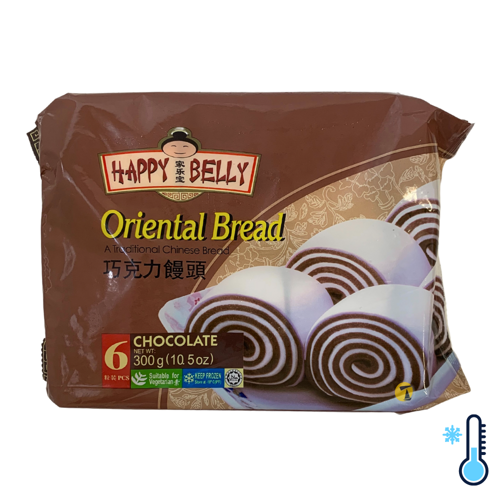 Happy Belly Oriental Bread (Chocolate) - 300g [FROZEN] — Tradewinds Oriental Shop