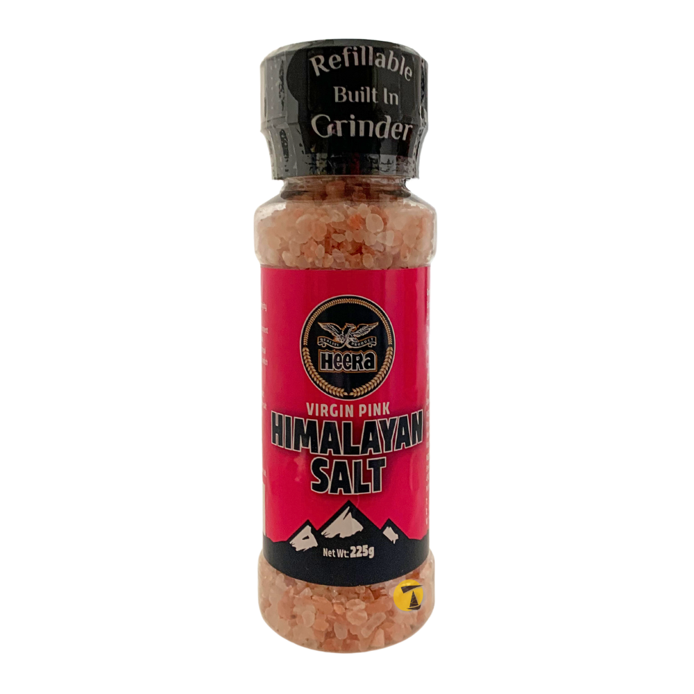 Heera Himalayan Pink Salt (Grinder jar) - 225g — Tradewinds Oriental Shop