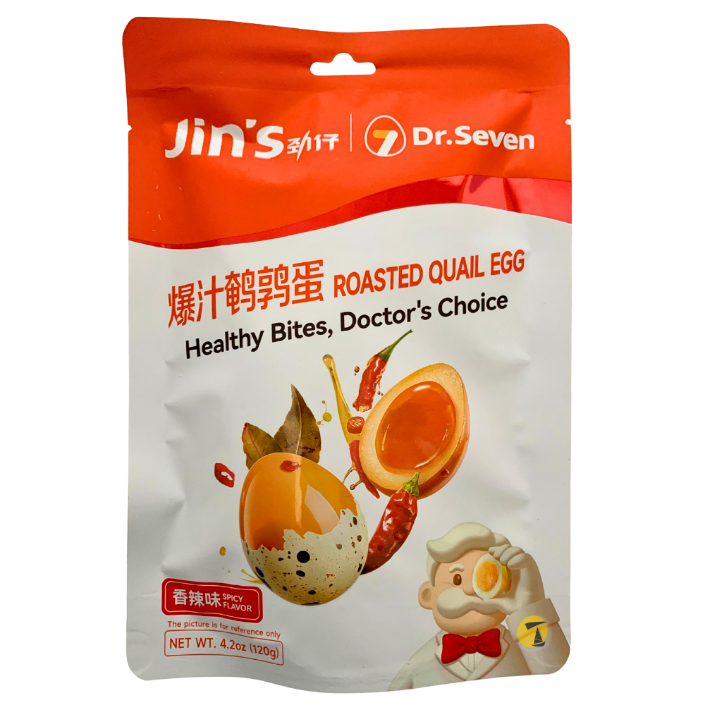 Jing Zai Jin's Roasted Quail Egg - Spicy - 120g — Tradewinds Oriental Shop