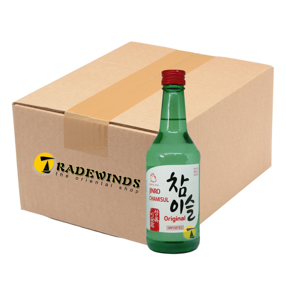Jinro Chamsul Classic Soju - 20x350ml — Tradewinds Oriental Shop