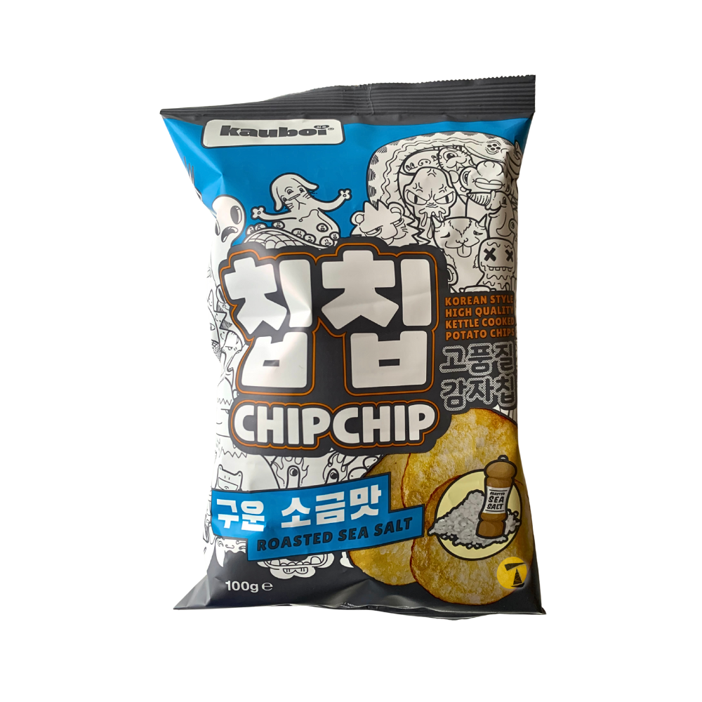Kauboi Chip Chip Roasted Sea Salt Flavour - 100g — Tradewinds Oriental Shop