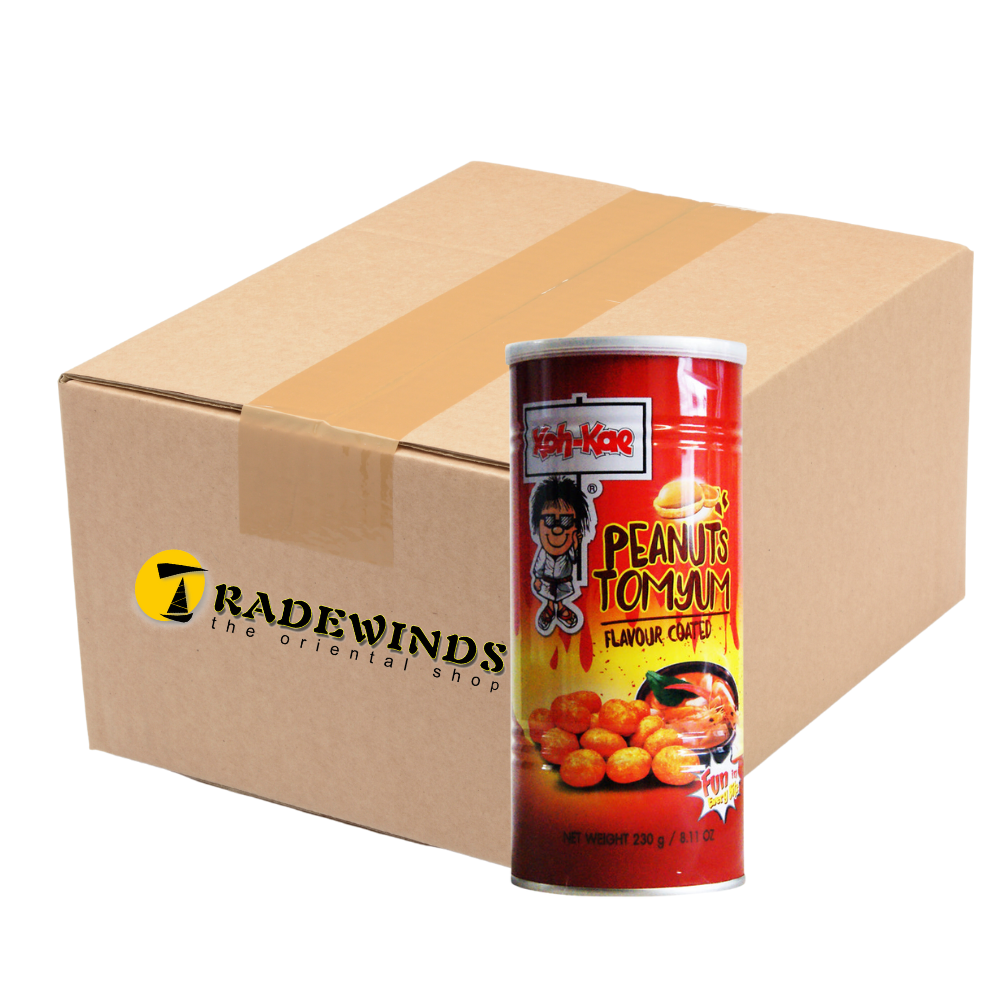 Koh-Kae Peanuts Tom Yum Flavour - 12x230g — Tradewinds Oriental Shop