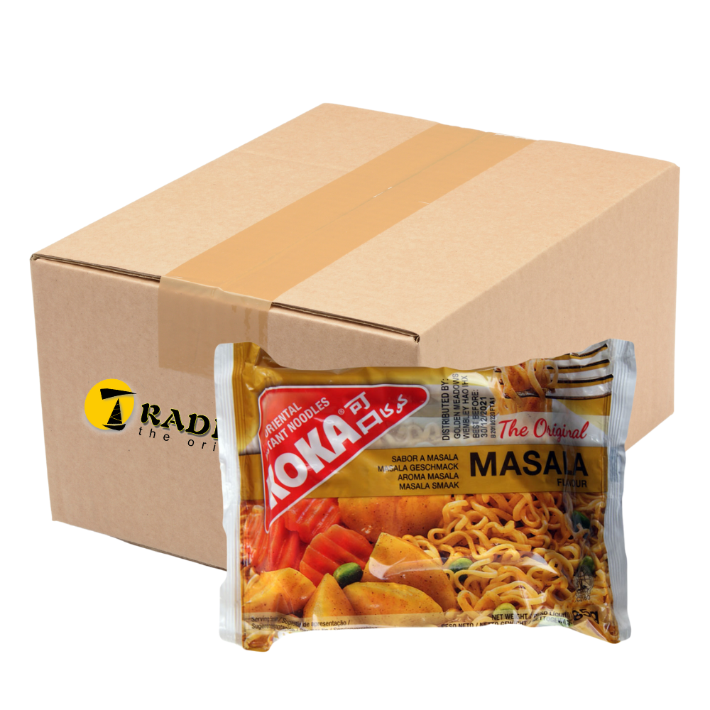 Koka Oriental Style Instant Noodles - Masala Flavour - 30 Packets ...