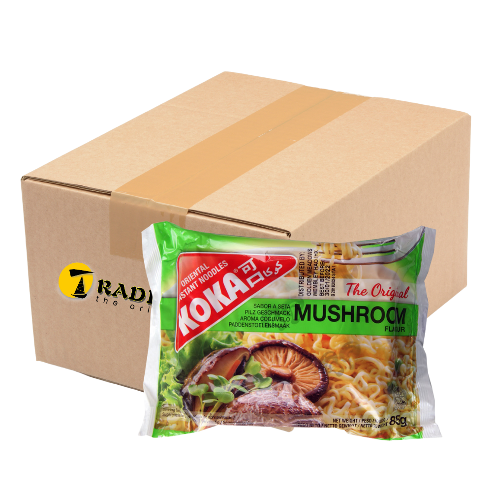 Koka Oriental Style Instant Noodles - Mushroom Flavour - 30 Packets ...