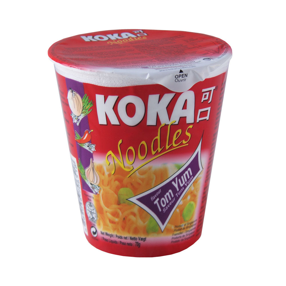 Koka Cup Noodles - Tom Yum Flavour - 70g — Tradewinds Oriental Shop