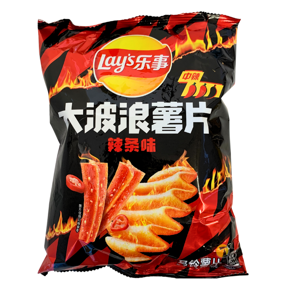 Lay's Potato Crisps Spicy Gluten Sticks Flavour - 70g — Tradewinds ...