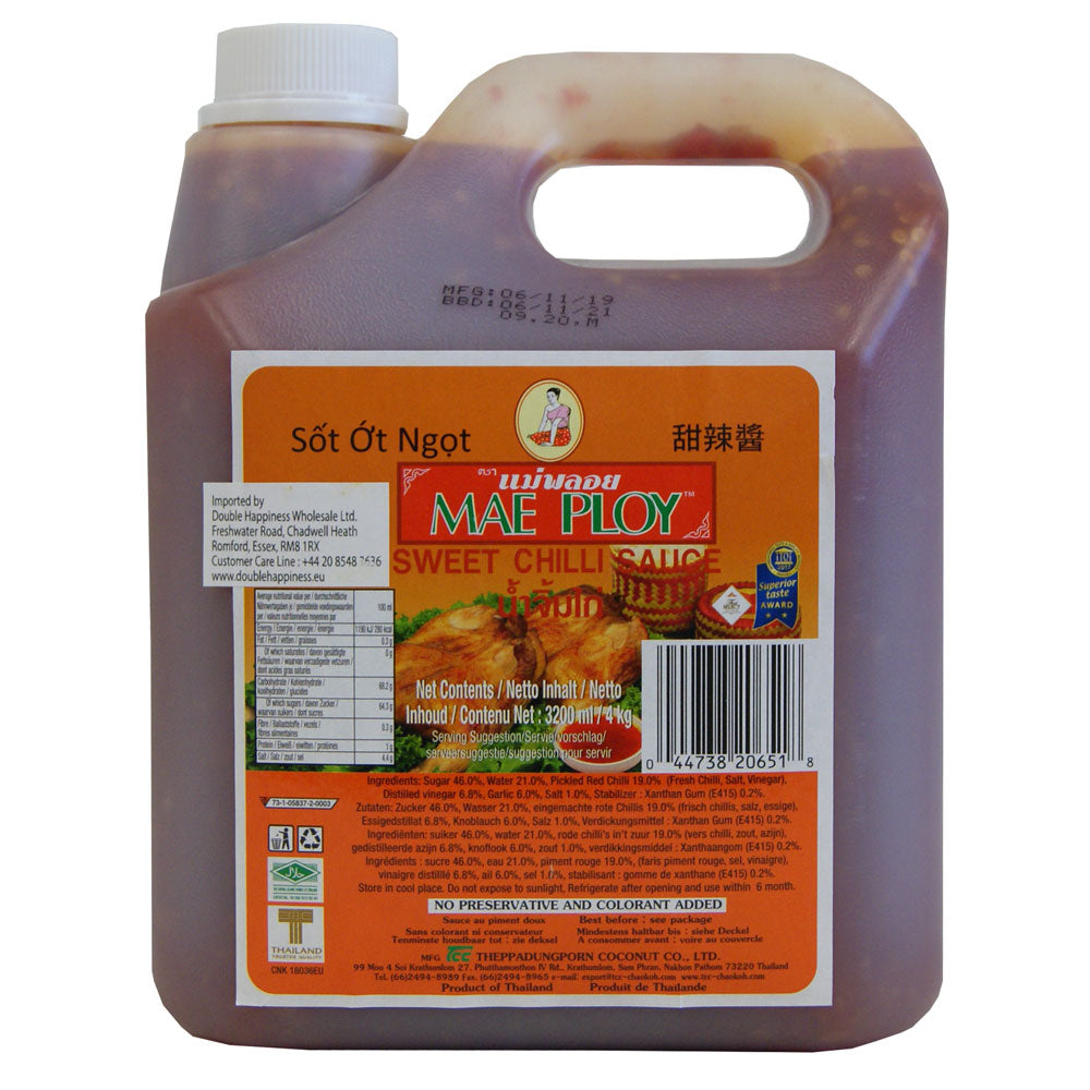 Mae Ploy Sweet Chilli Sauce - 4kg — Tradewinds Oriental Shop
