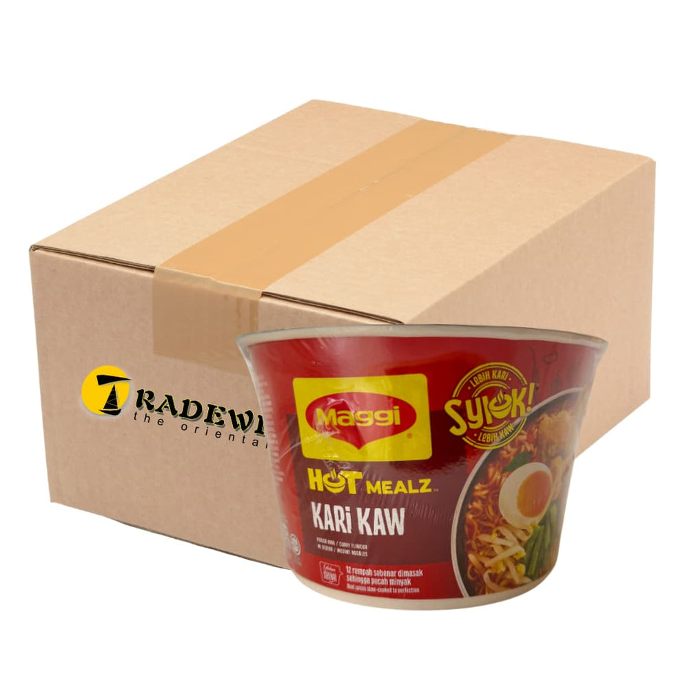 Maggi Hot Mealz Kari Curry Flavour BOWL Noodles - 12x90g — Tradewinds Oriental Shop