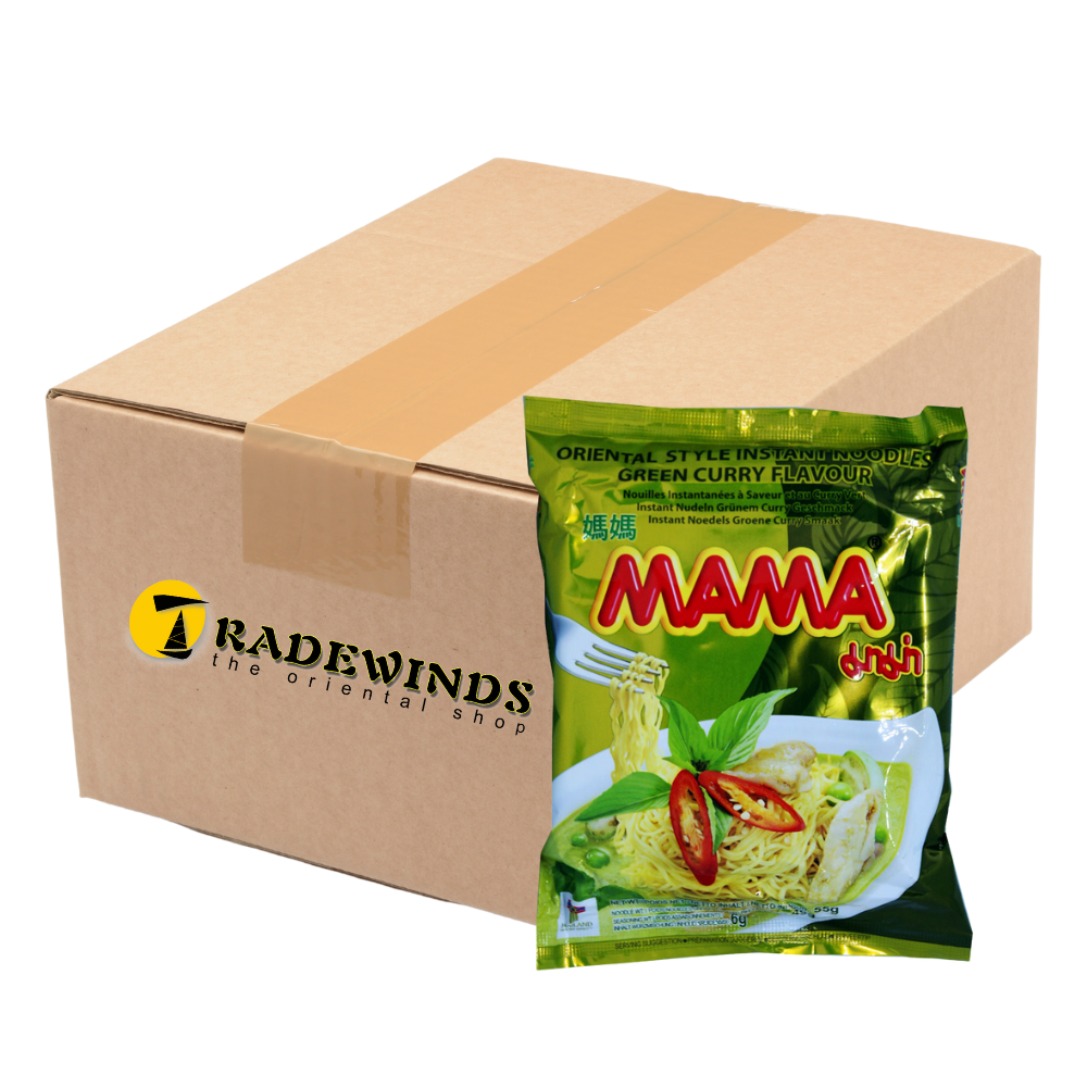 Mama Chicken Green Curry Flavour Noodles - 30 Packets — Tradewinds ...