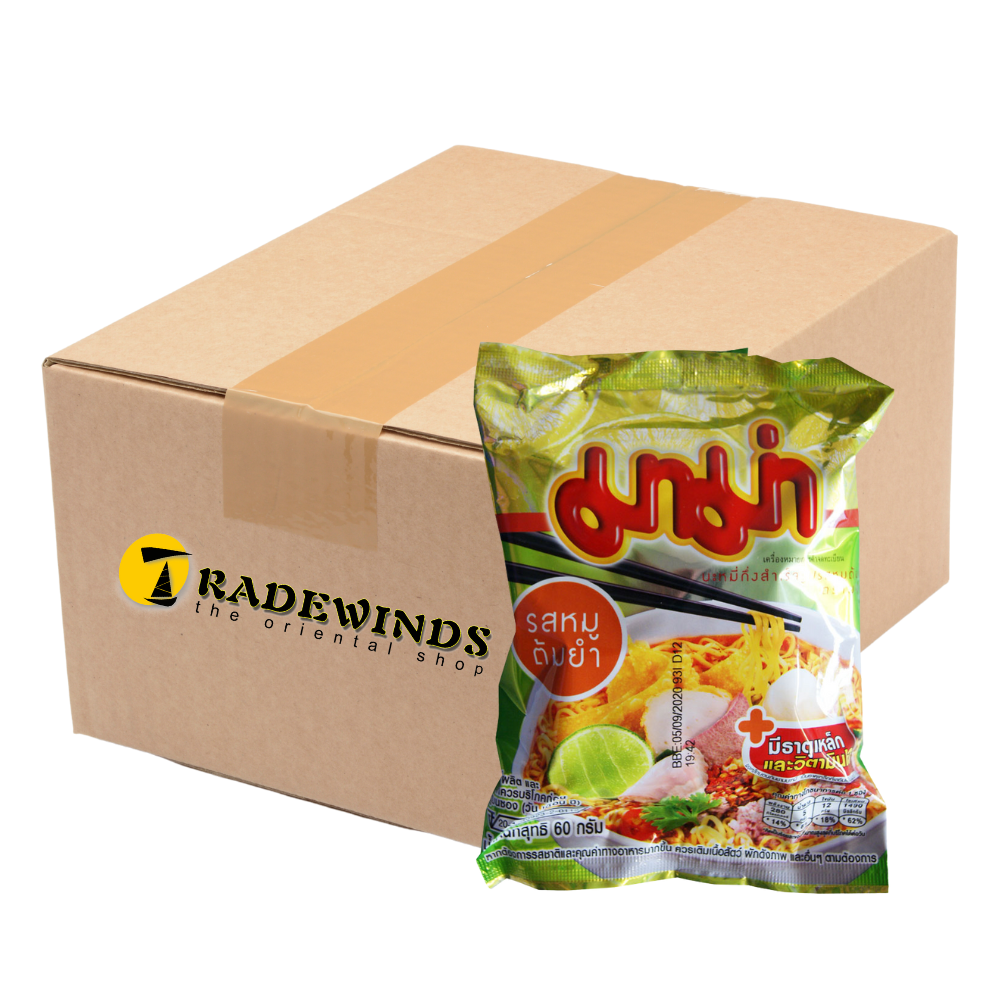 Mama Tom Yum Pork Flavour - 30 Packets — Tradewinds Oriental Shop