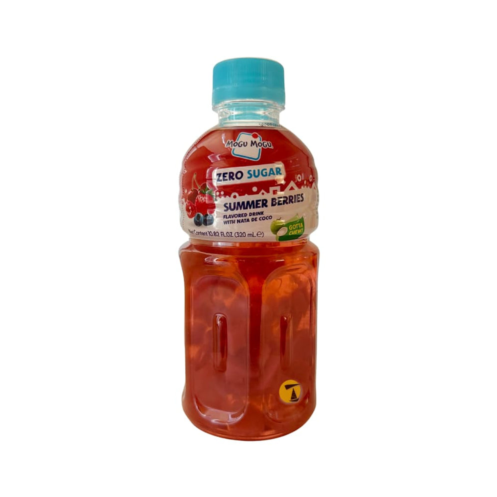Mogu Mogu Zero Sugar Summer Berries Flavoured Drink with Nata de Coco ...