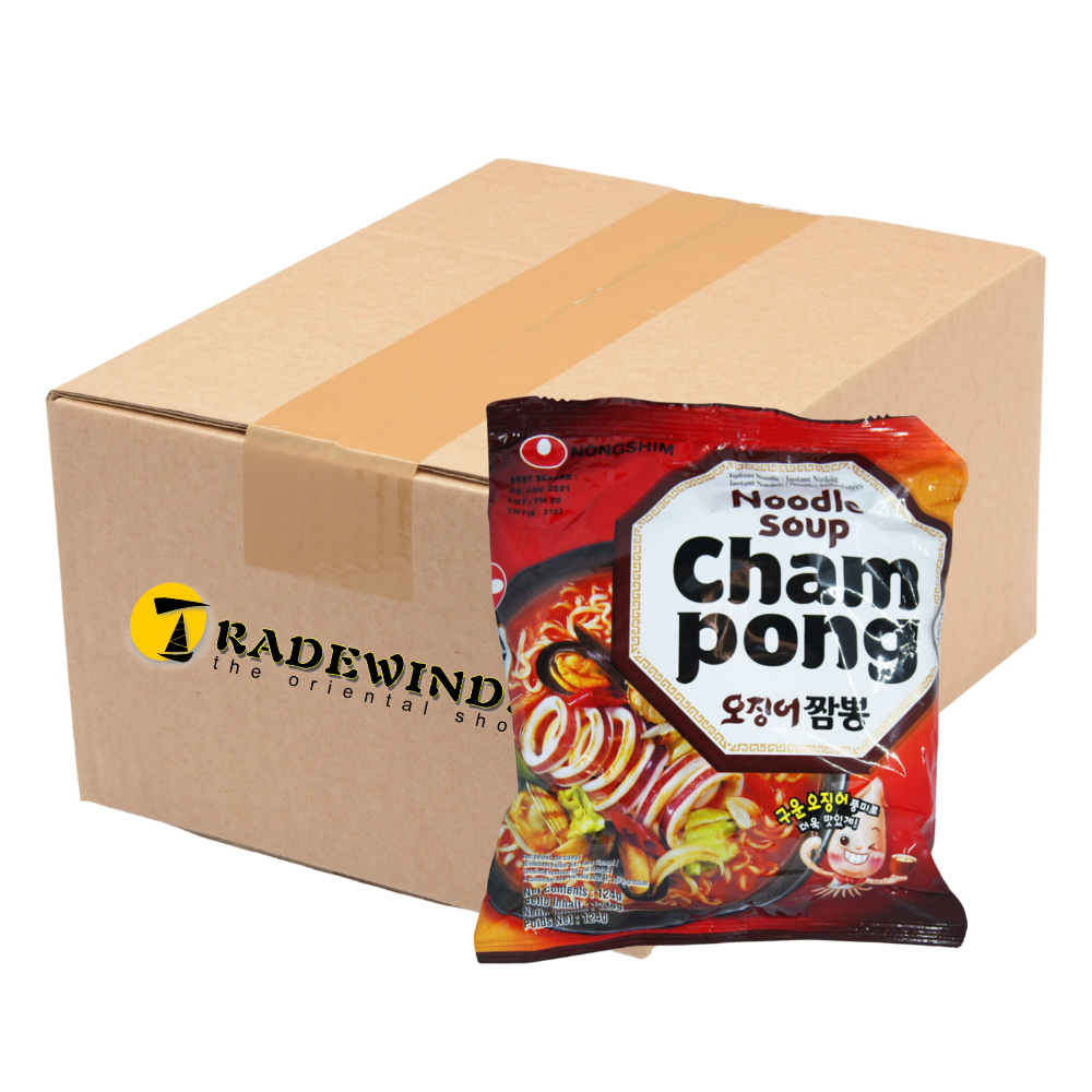 Nong Shim Champong Ramyun - 20 Packets — Tradewinds Oriental Shop