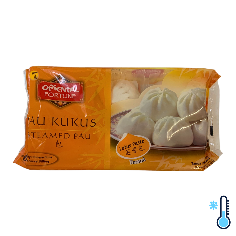 Oriental Fortune Steamed Pau with Lotus Paste (6 Pieces) - 330g [FROZE ...
