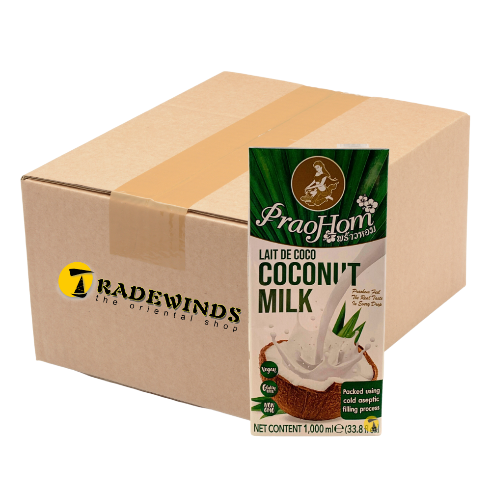 PraoHom Coconut Milk UHT - 12x1L — Tradewinds Oriental Shop
