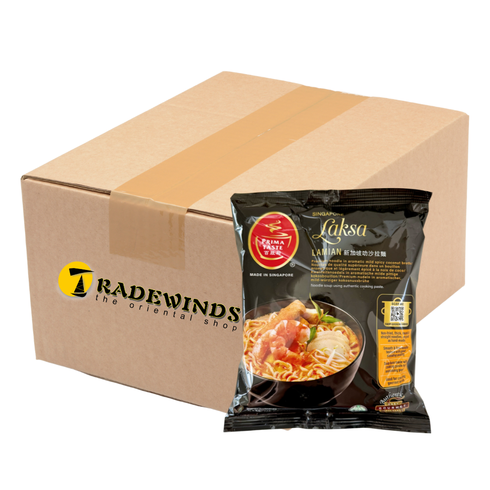 Prima Taste Instant Singapore Laksa La Mian Noodle Soup - 12x185g ...