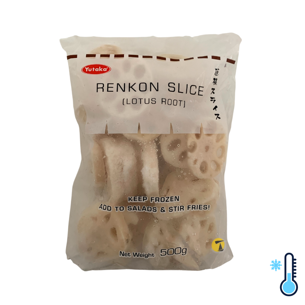 Renkon Slice (Lotus Root) - 500g [FROZEN] — Tradewinds Oriental Shop