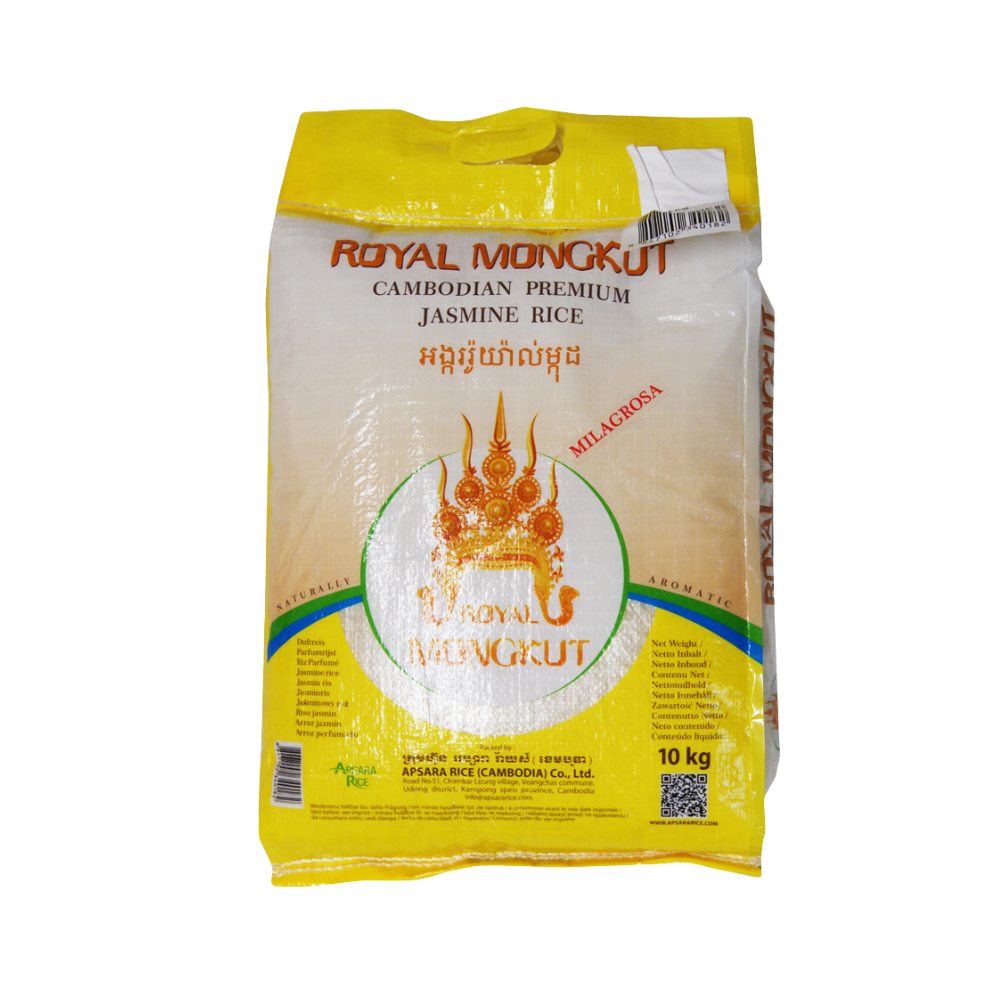 Royal Mongkut Cambodian Premium Jasmine Rice - 10kg — Tradewinds Oriental Shop
