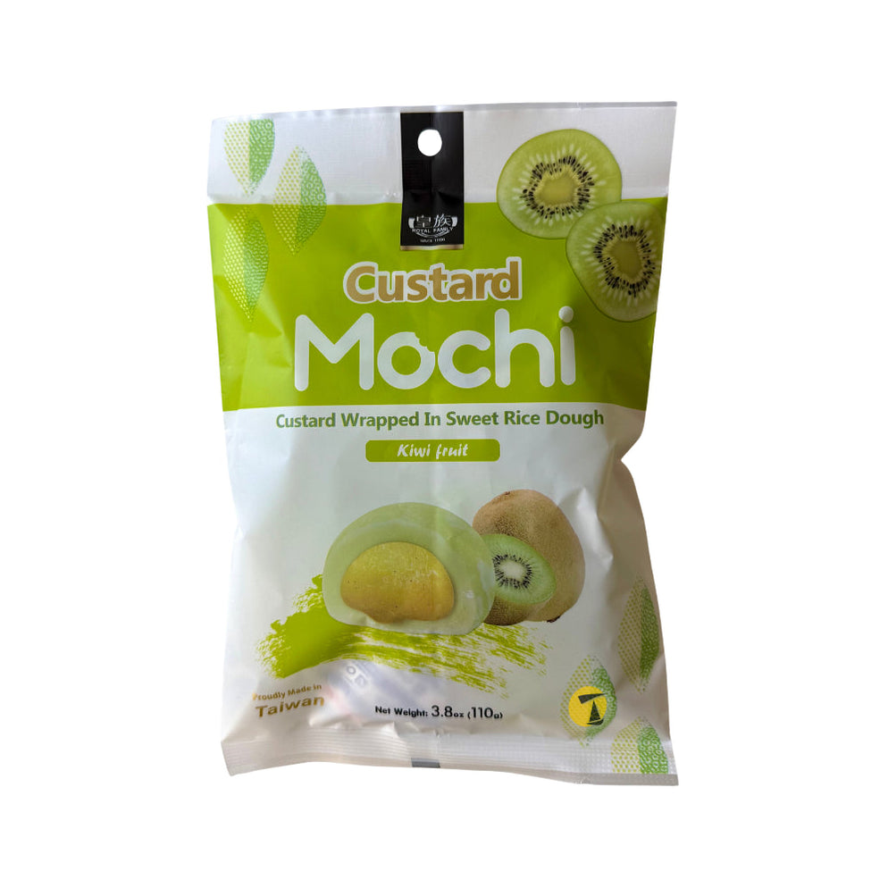 Royal Family Kiwi Custard Mochi - 110g — Tradewinds Oriental Shop