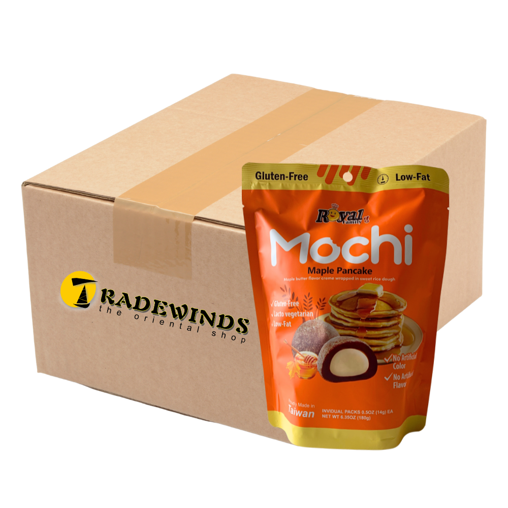 Royal Family Maple Pancake Mochi - 12x180g — Tradewinds Oriental Shop