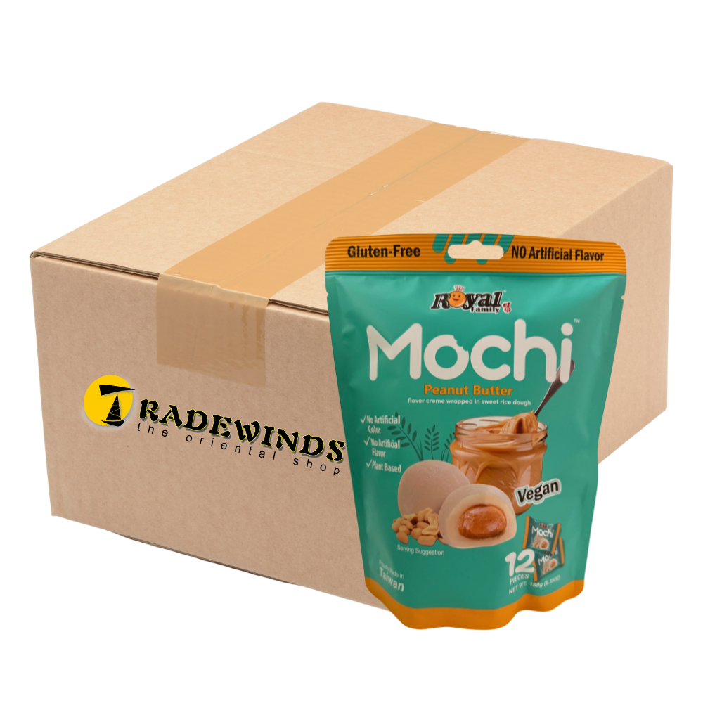 Royal Family Peanut Butter Mochi - 12x180g — Tradewinds Oriental Shop