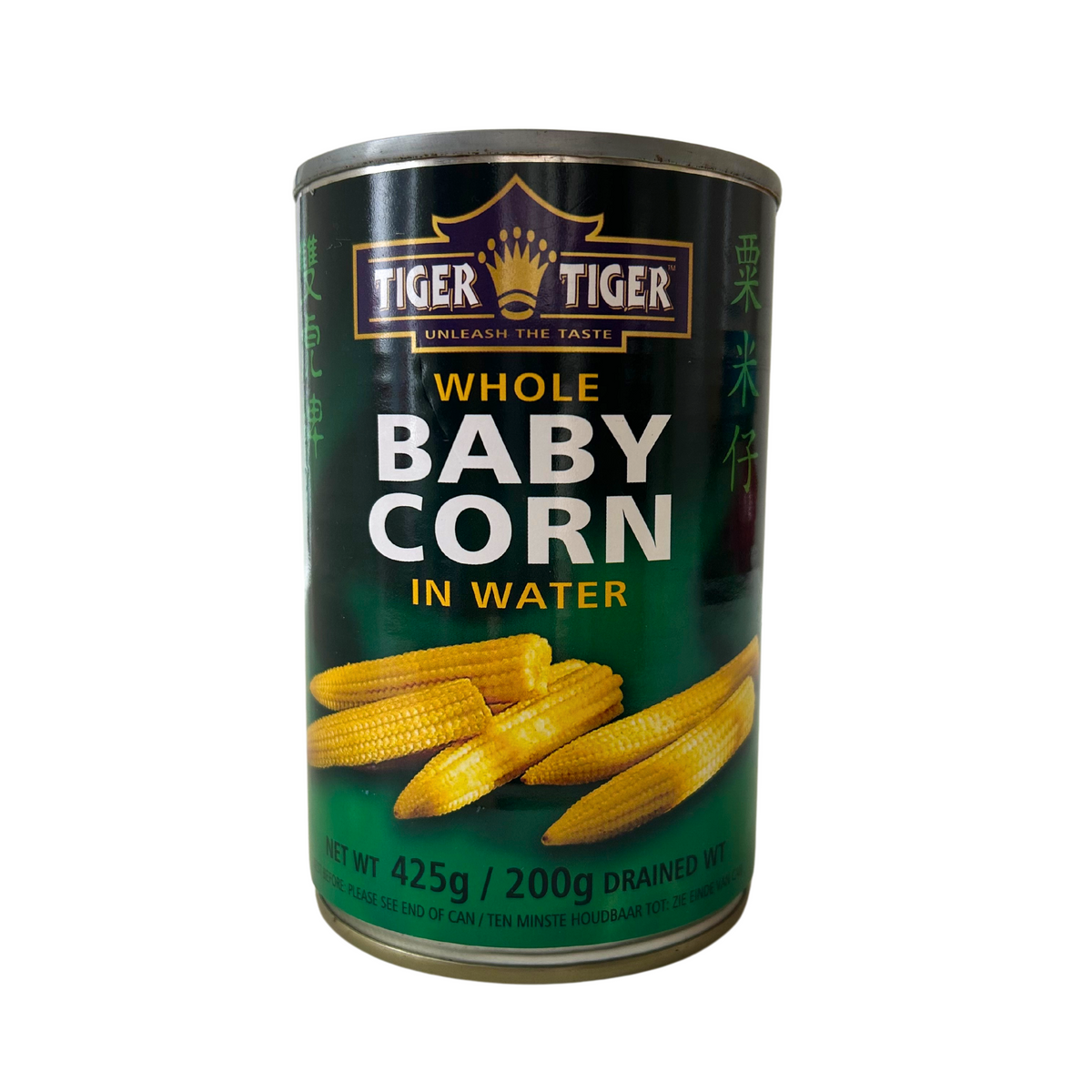 Tiger Tiger Whole Baby Corn - 425g — Tradewinds Oriental Shop