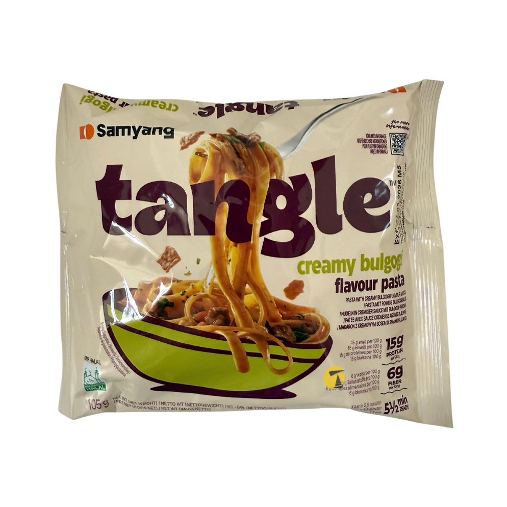Samyang Tangle Creamy Bulgogi Flavour Pasta - 105g — Tradewinds ...