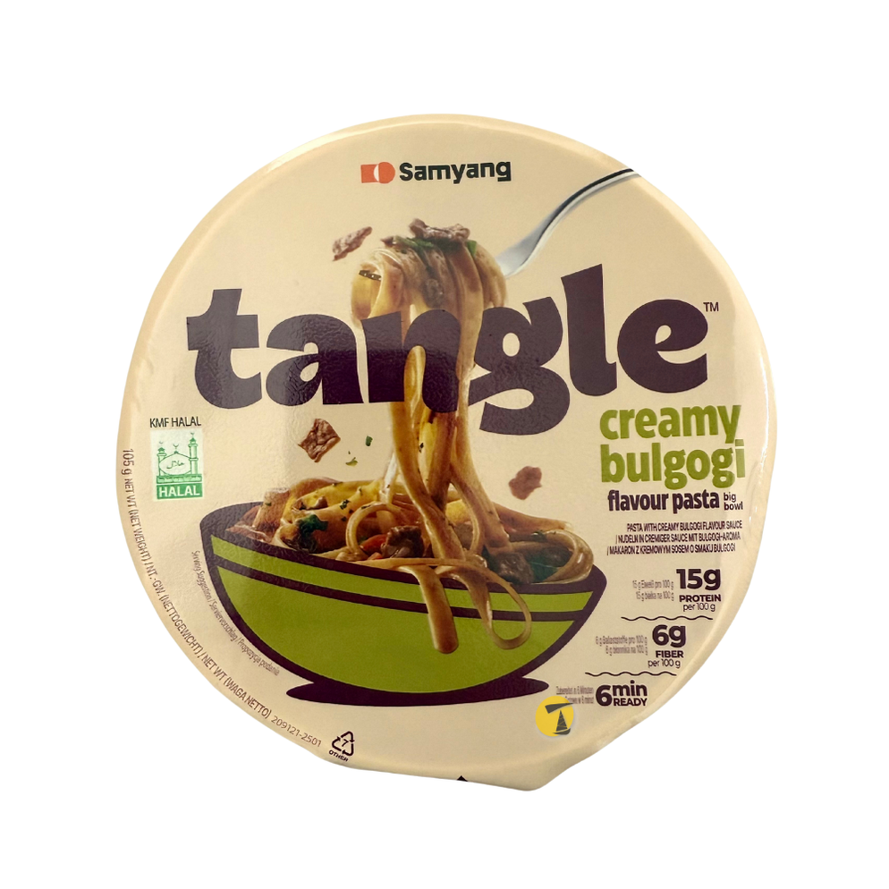 Samyang Tangle Creamy Bulgogi Flavour Pasta Big Bowl - 105g — Tradewinds Oriental Shop