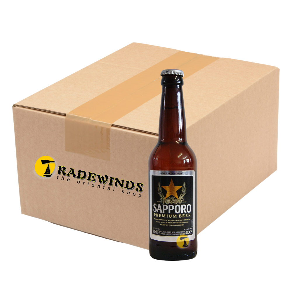 Sapporo Premium Beer - 24x330ml — Tradewinds Oriental Shop