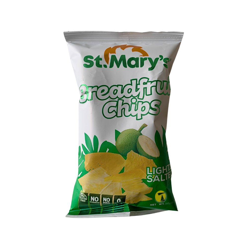 St.Mary's Breadfruit Chips - Lightly Salted - 50g — Tradewinds Oriental ...