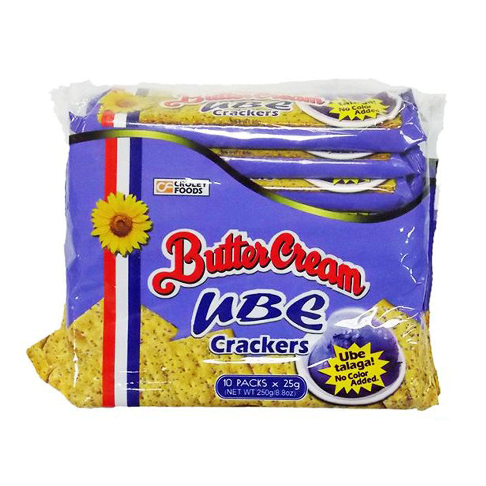 Sunflower Butter Cream Crackers Ube Flavour - 20x250g — Tradewinds ...
